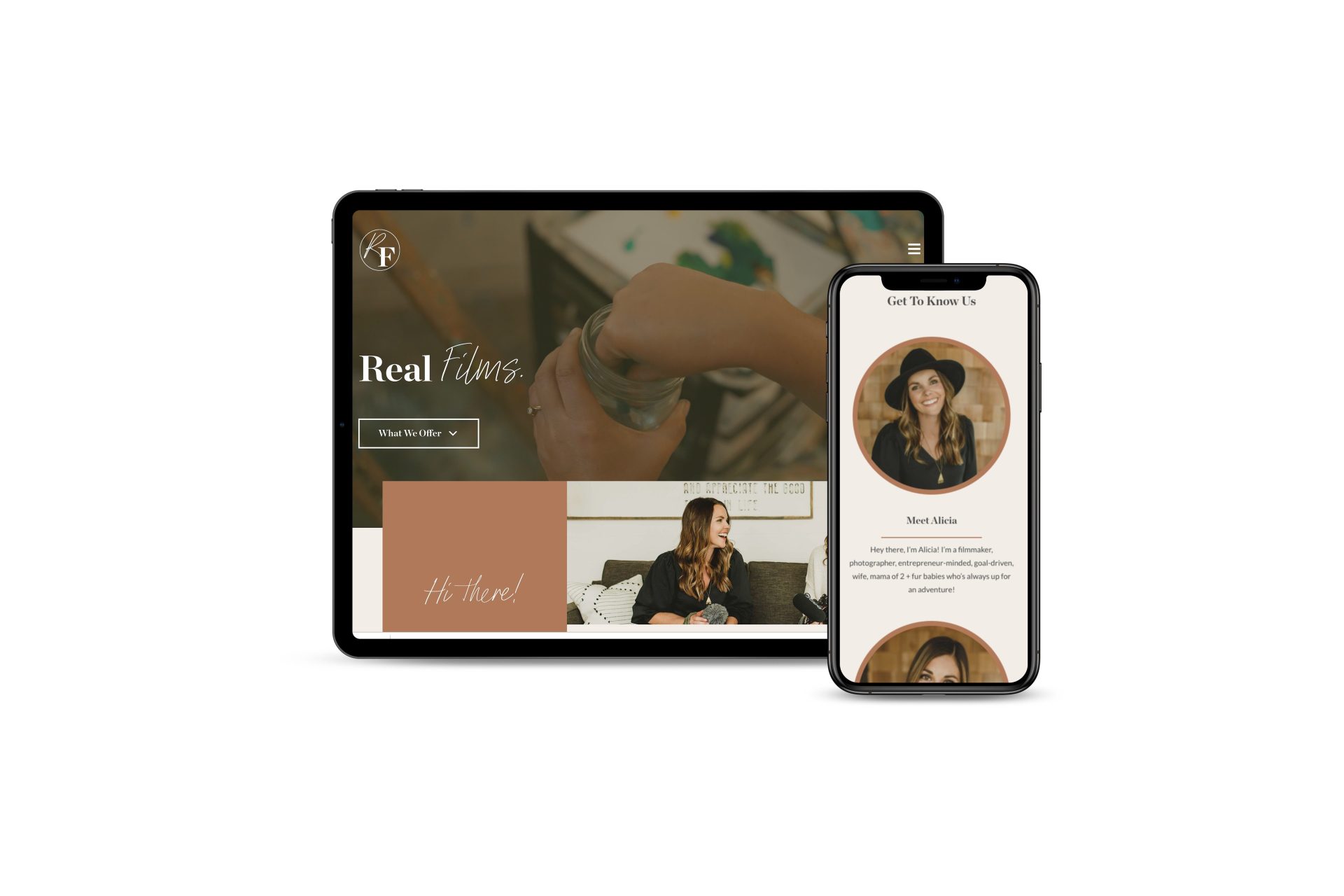 Web Design & Development project for Real Films - CYBERsprout