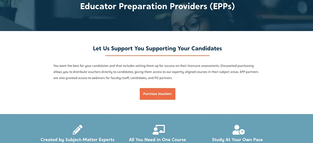 Website case study for Passage Preparation - CYBERsprout