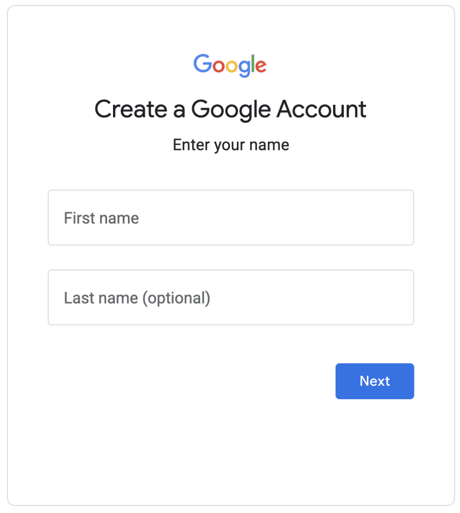 How to create a Google account with your current email address ...